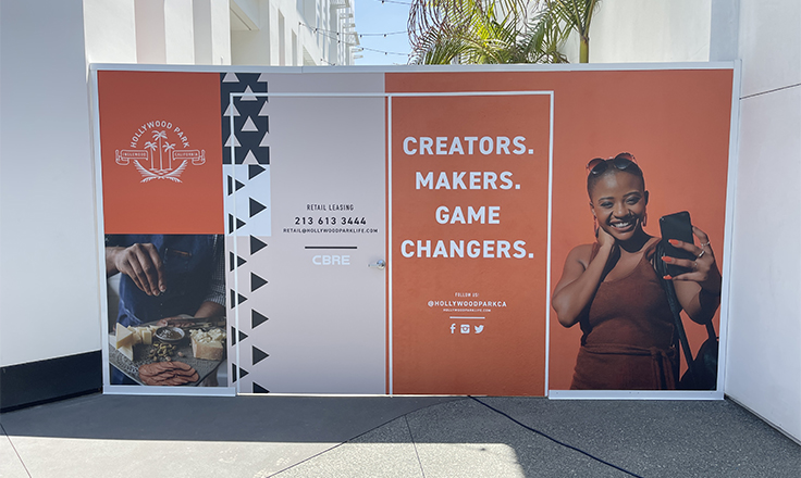 Construction Graphics Solution | Barricades, Banners and Signage