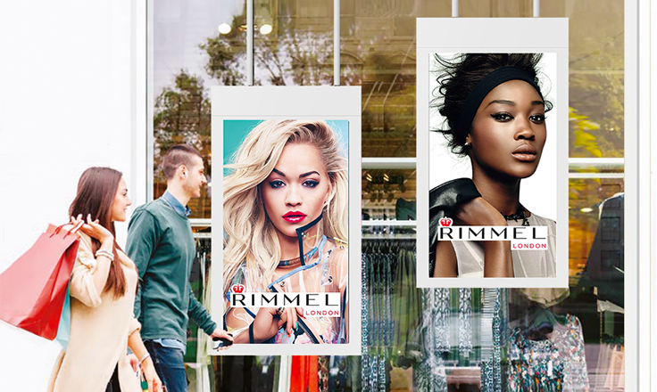 Retail Graphics | Backlit Signage, Kiosk Wraps, Escalators Steps