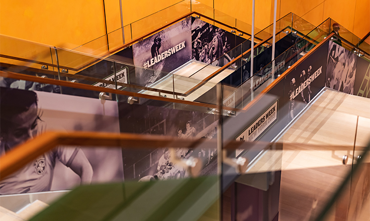 Retail Graphics | Backlit Signage, Kiosk Wraps, Escalators Steps