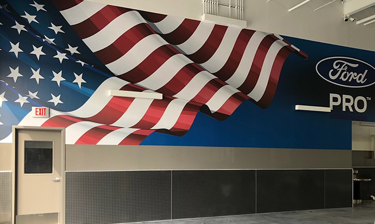 Retail Graphics | Backlit Signage, Kiosk Wraps, Escalators Steps