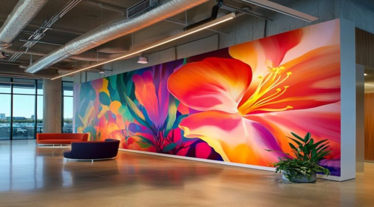 Corporate Wall Murals: Boosting Culture and Creativity in Offices - Riot