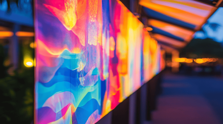 Backlit Banners Boost Visibility - Riot